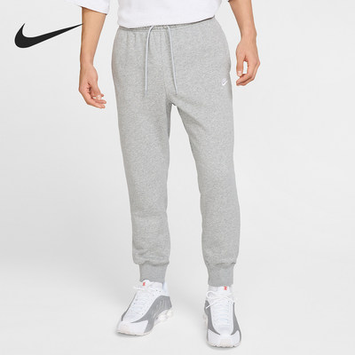 Nike/耐克正品2025冬季款男士束脚刺绣针织长裤FN3802-063