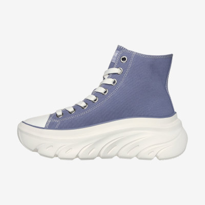 Skechers斯凯奇正品Street女中帮减震系带帆布鞋177430-PERI