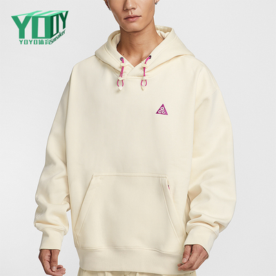 Nike/耐克正品2025秋季款男士休闲加绒套头连帽卫衣IM9347-113