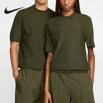 Nike/耐克正品新款男女同款潮流柔软短袖针织T恤FQ0279-355