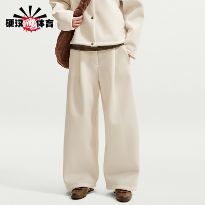 Nike/耐克正品Article Fleece女士中腰宽松阔腿裤IX7063-102