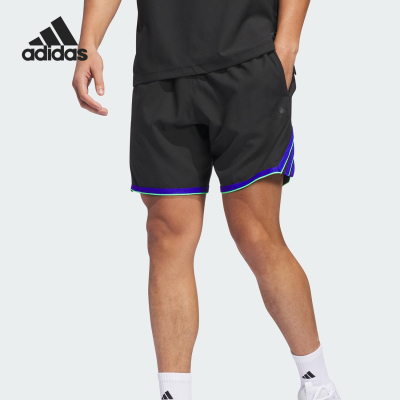 Adidas/阿迪达斯正品夏季款男士训练运动透气篮球短裤JN0322