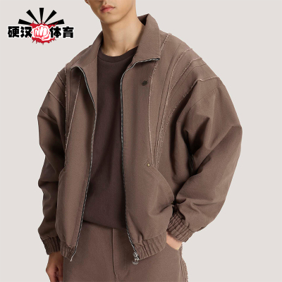 Adidas/阿迪达斯正品三叶草男士复古梭织运动夹克薄外套KR2620
