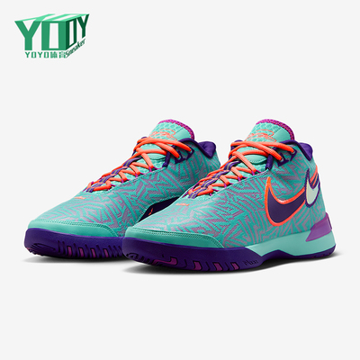 Nike/耐克正品男士舒适柔软防滑耐磨中帮篮球鞋HF0711-300