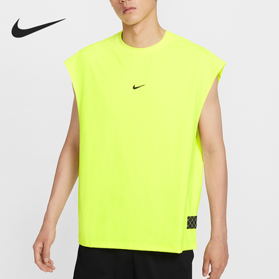 Nike/耐克正品夏季男士干爽透气篮球运动针织背心HV1889-702