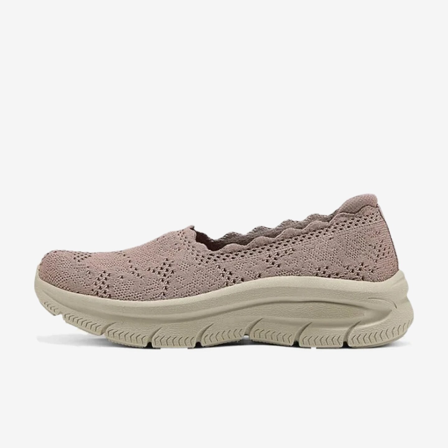 Skechers斯凯奇正品Arch Fit女款网面一脚蹬休闲鞋159565-MVE