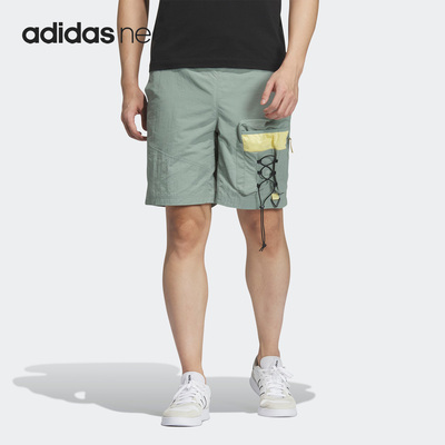 Adidas/阿迪达斯正品男子休闲运动宽松工装五分短裤IA6860