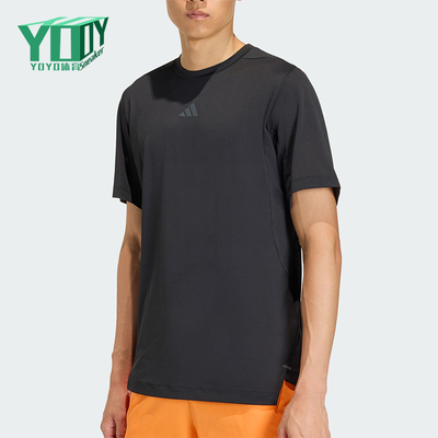 Adidas/阿迪达斯正品2026年男士轻便经典运动短袖T恤健身服KE9932