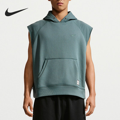 Nike/耐克正品2026夏季男士连帽宽松休闲运动T恤IF2796-382