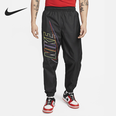 Nike/耐克正品当季新款男子休闲透气梭织运动长裤DX0622-010