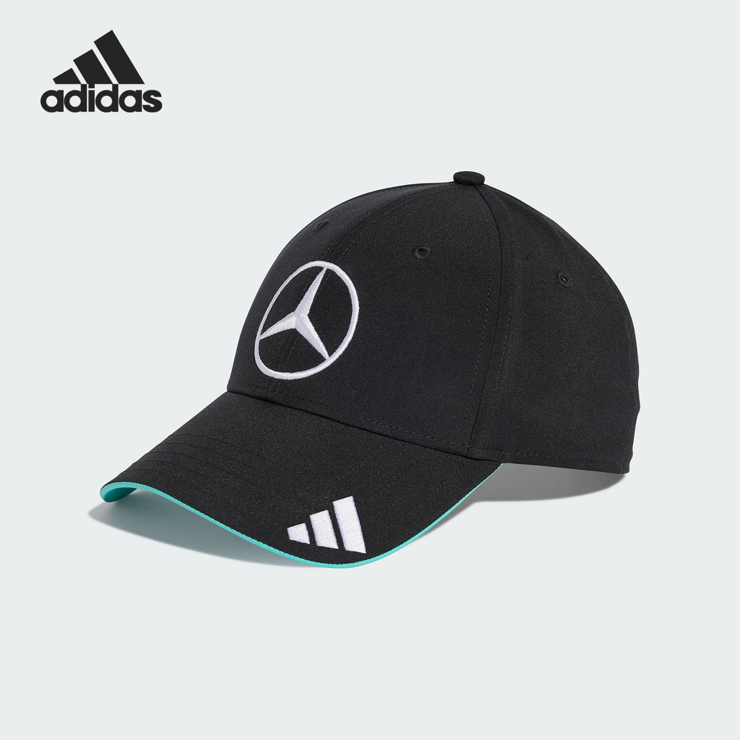 Adidas/阿迪达斯正品2025新款男女儿童遮阳防晒棒球帽JW6267