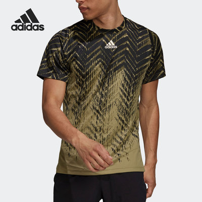 Adidas/阿迪达斯正品当季新款男子网球运动短袖T恤H31121