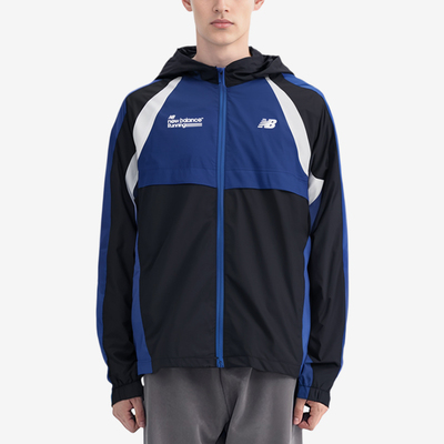 New Balance/NB正品2025新款男子梭织连帽夹克外套NAE33091-BL