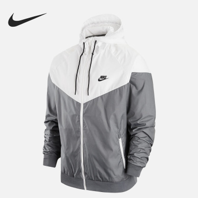 Nike/耐克正品男子舒适连帽拉链休闲运动夹克外套 AT5271-084