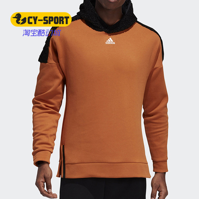 休闲阿迪达斯连帽卫衣