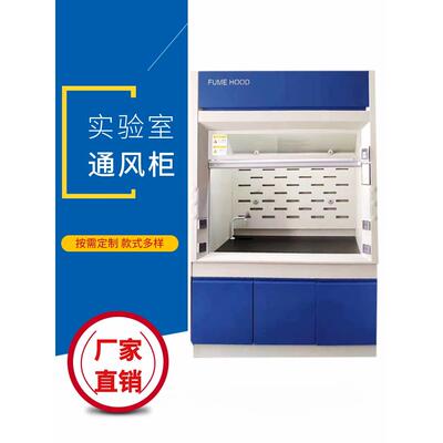 全实验室钢通风柜排风通风厨抽柜化学风钢厂木耐腐蚀工作台TD-02