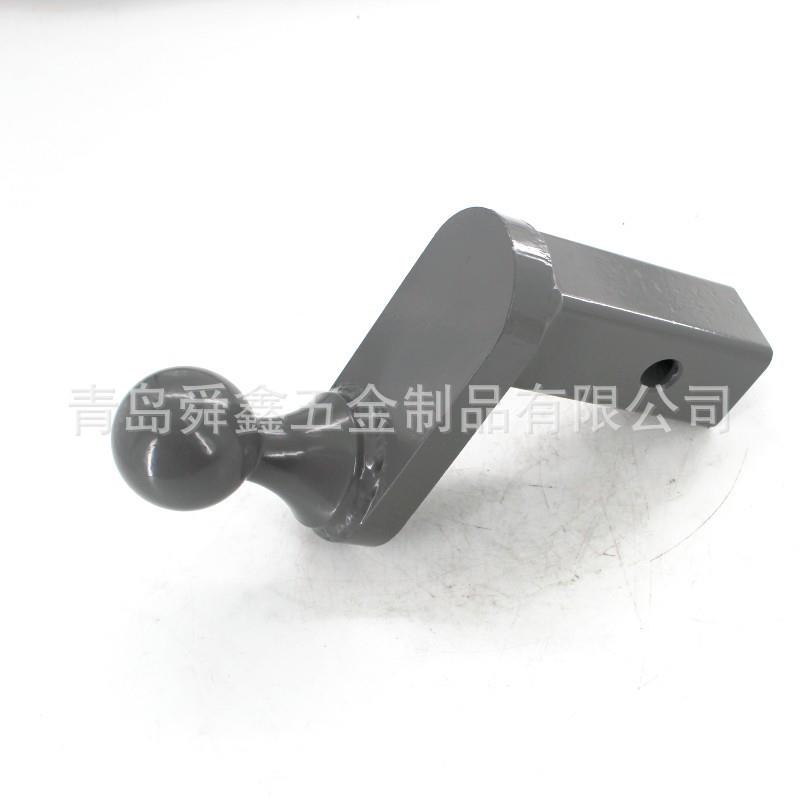 拖车挂带 2-5/16 英寸球重型 4 英寸偏移扩展器钢制