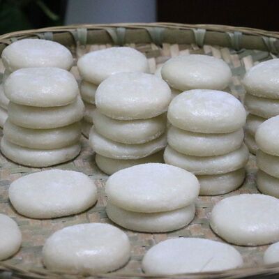 贵州特产小吃糍粑 纯糯米手工糍粑驴打滚白糯米团红糖粑粑年糕