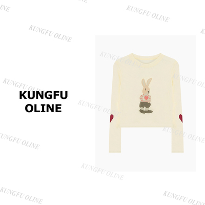 【爱心小兔子防晒】CT0859春夏新款卡通防晒衣百搭休闲长袖上衣