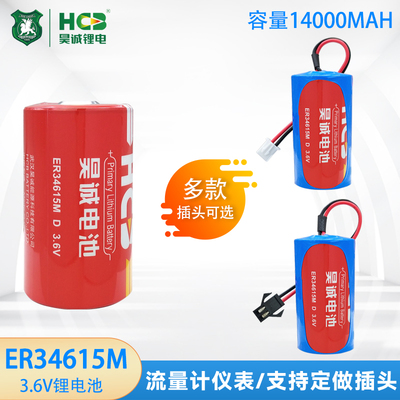 昊诚ER34615M智能水表3.6V锂电池