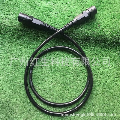 奥玛克/恩加电源线AMK6010/7510E锂电绿篱机配件电动修剪机连接线