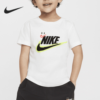 Nike/耐克正品夏季新款婴童休闲透气运动短袖T恤HM9259-100