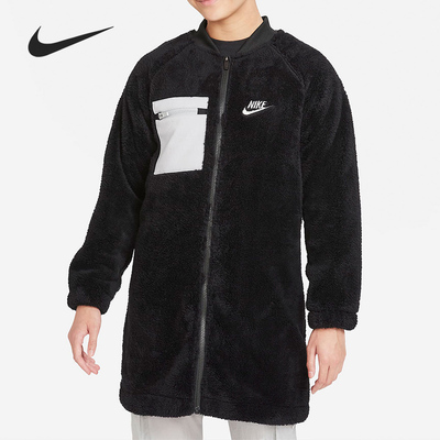 Nike/耐克正品休闲女大童时尚运动防风保暖外套 DJ5832-010