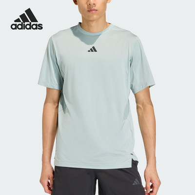 Adidas/阿迪达斯正品2026年男士轻便透气舒适短袖T恤KE9931