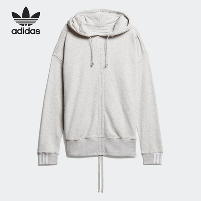 Adidas/阿迪达斯正品三叶草女子舒适休闲套头训练运动卫衣DZ0097