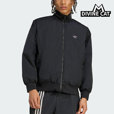 Adidas/阿迪达斯正品2025秋季款男士日常立领保暖梭织棉服JX7783