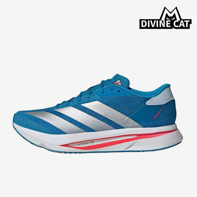 Adidas/阿迪达斯正品ADIZEROSL2新款蓝白色经典轻盈跑步鞋JQ3129