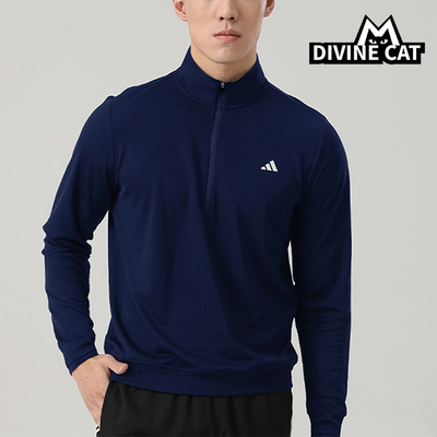 Adidas/阿迪达斯正品LightweightHalf-ZipTOP夹克外套KC5553