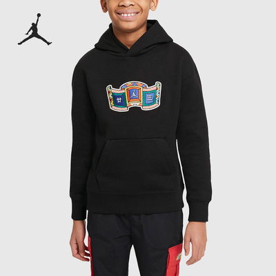 Nike/耐克正品当季新款JORDAN大童连帽运动卫衣DJ5659-010
