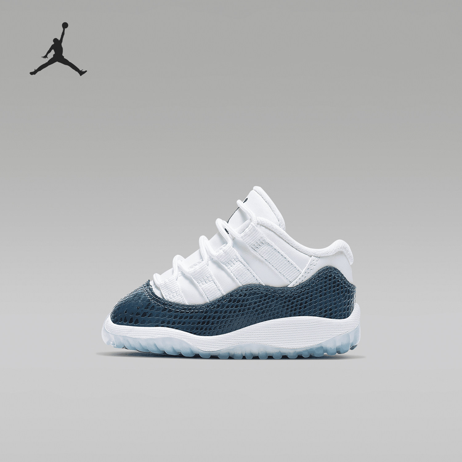 Nike/耐克正品Air Jordan 11 AJ11 蓝蛇儿童休闲跑步鞋CD6849-102