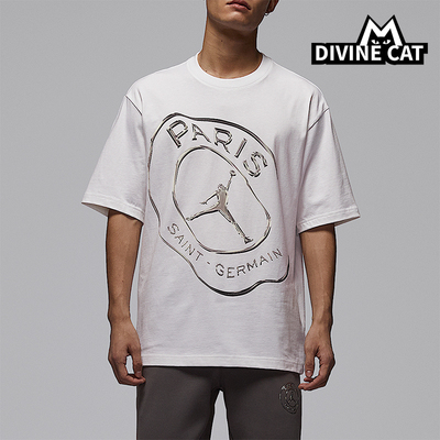 Nike/耐克正品JORDAN男士休闲运动透气经典训练短袖T恤IF3808-100