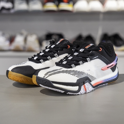 李宁正品贴地飞行pro男女大童缓震回弹专业比赛羽毛球鞋AYAR036-1