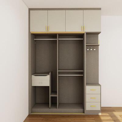 设柜衣现76073女生主卧平开整体柜代子现代简约卧室家用组装衣橱