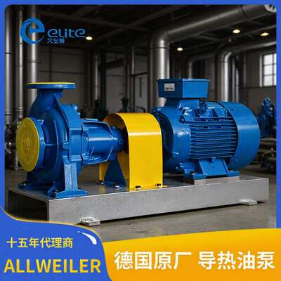 德国进口循环水泵allweiler NB系列80-200耐高温耐腐蚀全国维保