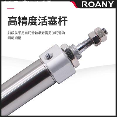 微型不锈钢迷你气缸小型气动笔形CDJ2B10-10/15/20/25/30/40/50-B