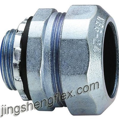 京生普利卡防水型接线箱连接器WBG 可挠K电气导管金属套管防水接