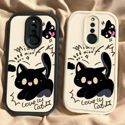 惊吓猫咪适用红米8手机壳redmi8新款硅胶6.22英寸手机套全包防摔男女款redmi8软胶保护潮外壳八送钢化膜+网红