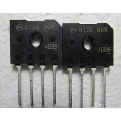 进口拆机电磁炉桥堆整流 GBU15K=U15K80R 15A 800V
