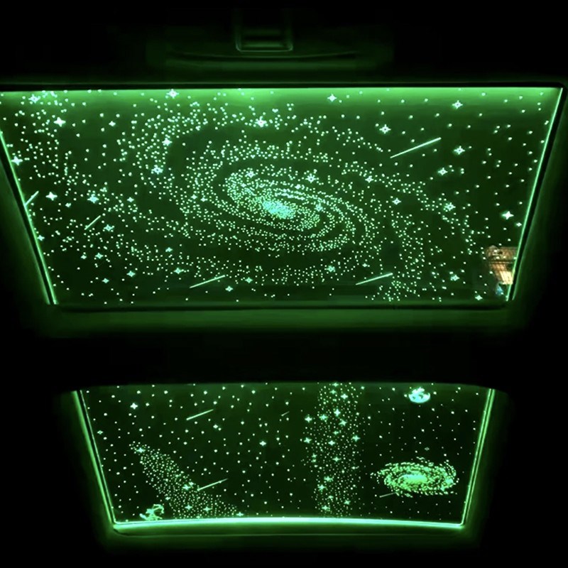 汽车星空车顶氛围灯车载免接线车内气氛L灯内饰改装手机直连修改