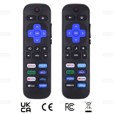新款适用于 ROKU 电视遥控器 remoto control for roku通用