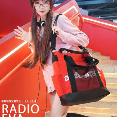 Eva Neon Genesis Evangelion联合商务旅行手提袋大容量男女通勤