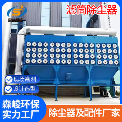 焊烟打磨滤芯净化收尘设备防爆脉冲反喷吹斜插式滤筒除尘器无尘