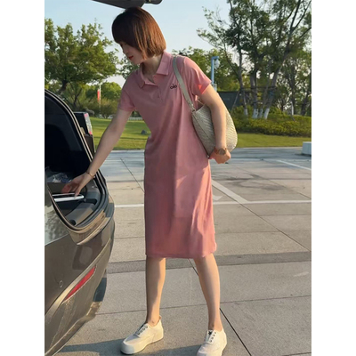 夏日季穿搭绝美包臀连身长裙子