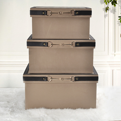 样板房衣帽间衣柜收纳整理箱汽车尾箱收纳盒拍照R摄影橱窗道具皮