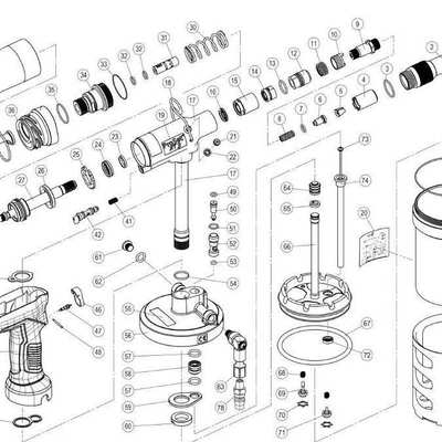 POP拉钉枪 铆钉枪 拉铆枪配件Ejector Nozzle - XT3 76003-05105