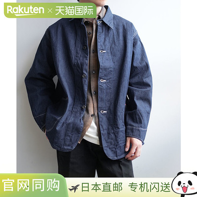日本直邮orSlow WWII SIMPLIFIED DENIM COVERALL 男士牛仔连体衣